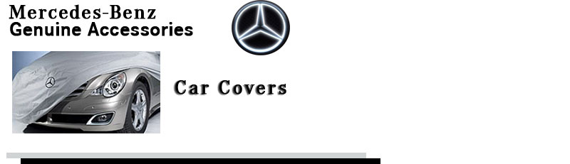 Mercedes-Benz Car Covers - Genuine OEM and custom fit | Shop Mercede