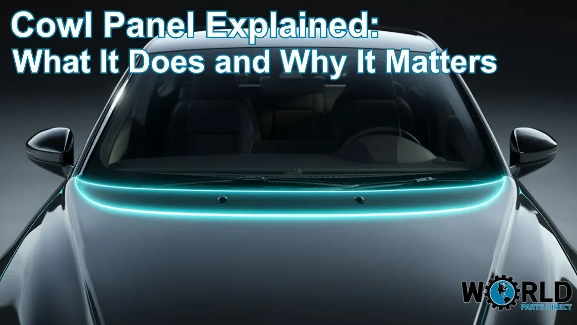 Cowl Panel Explained: What It Does and Why It Matters | World Parts Direct