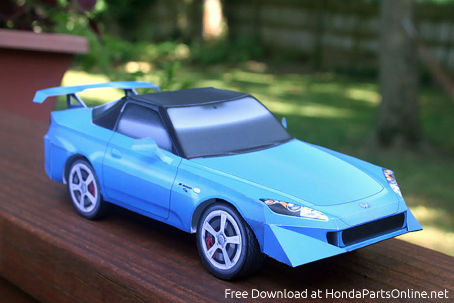 Honda S2000 Paper Model | Honda Parts Online