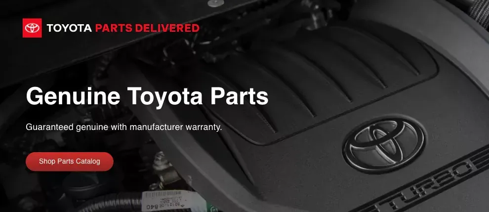 Toyota Parts Delivered | OEM Toyota Parts & Accessories | Manufacturer ...
