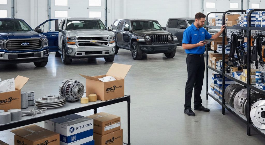 About Big 3 OEM Auto Parts – Quality Ford & Mopar Parts Near You | Big ...