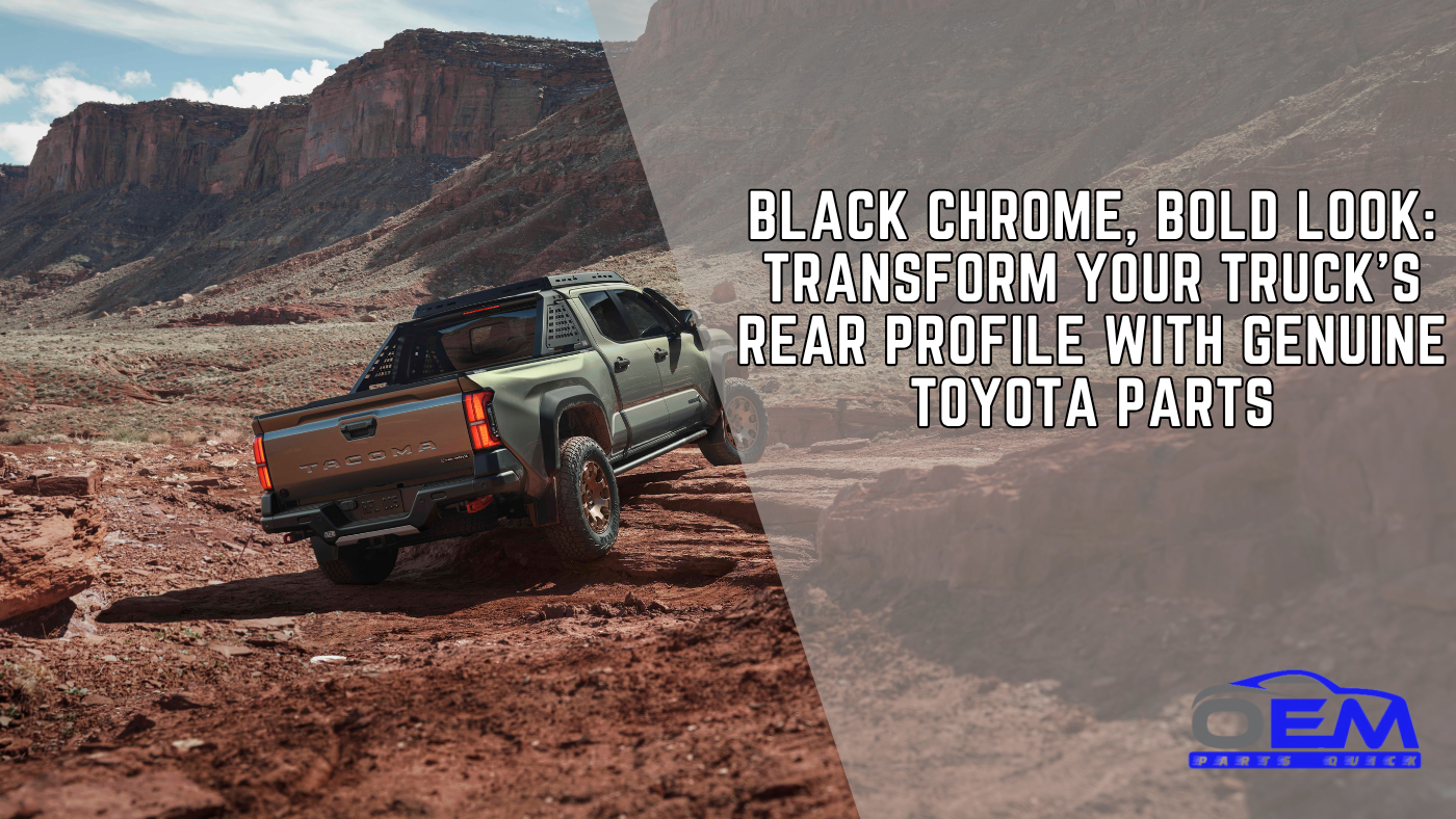 Black Chrome, Bold Look: Transform Your Truck's Rear Profile with ...