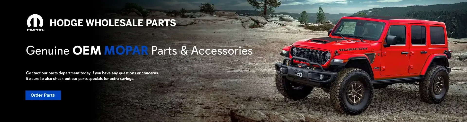 Hodge Wholesale Parts | OEM Mopar Parts & Accessories | Manufacturer ...