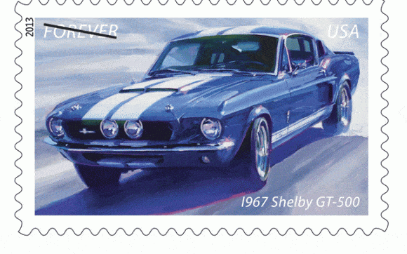 Ford Mustang Shelby GT500 USPS Stamp | Blue Springs Ford Parts