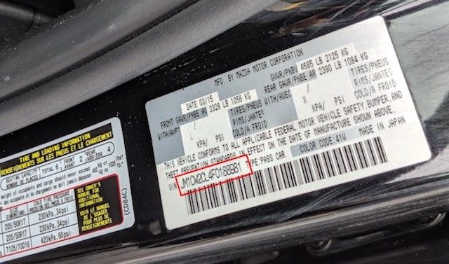 How To Decode A Mazda VIN | REALMazdaParts Blog | RealMazdaParts.com