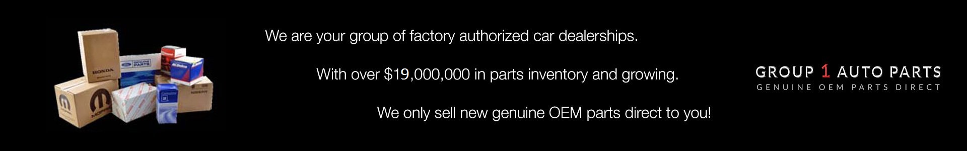Genuine OEM Auto Parts Store | Group 1 Auto Parts