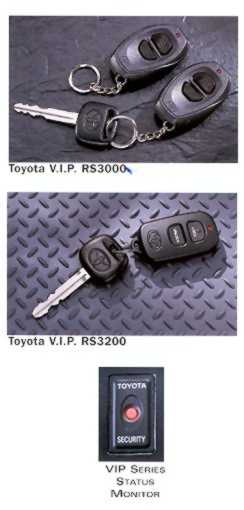 Toyota Alarm Systems - VIP RS Series Security Alarm Systems ...