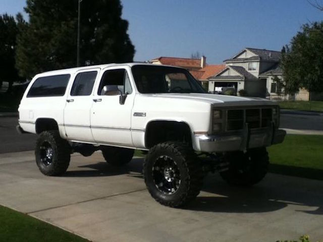 9 Lifted Suburbans We'd Take Off The Beaten Path | GM Parts Center