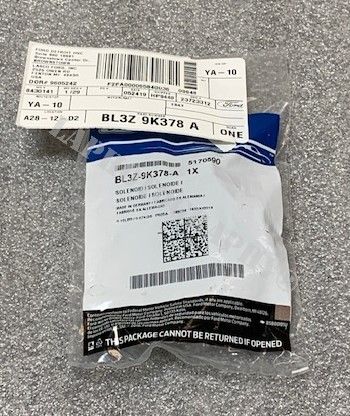 BL3Z-9K378-A - bl3z-9k378-a Ford Genuine Turbocharger solenoid bypass ...
