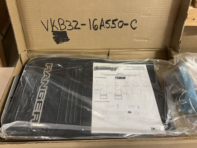 2020-2023 Ford Ranger Rear Right & Left Mudflap Splash Guards Kit Pair ...