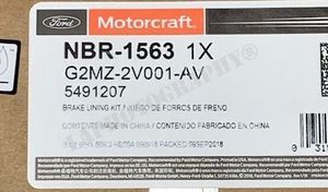 FU2Z-2V001-G - Kit - Brake Lining Front - Lasco Auto Parts