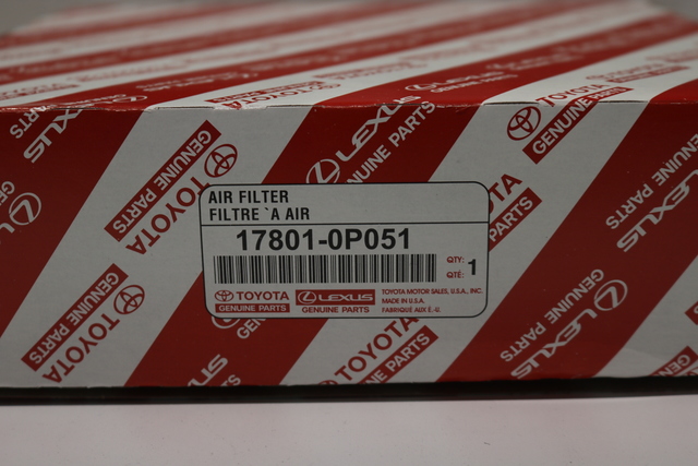 17801-0P051 - Air Filter 2010-2022 Lexus | Lexus of Stevens Creek Parts