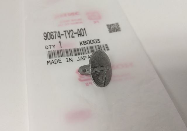 90674-TY2-A01 - 2017-2024 Honda - Pin Engine Cover (Lower) | All ...