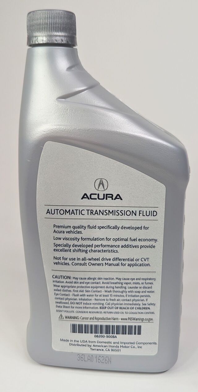 08200-9008A - Fluid (ATF DW1) (Acura) | All Discount Parts Store