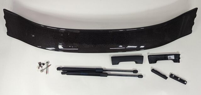 08F02-TEA-171A - 2018-2021 Honda Civic - Spoiler Rear Wing Carbon Fiber ...
