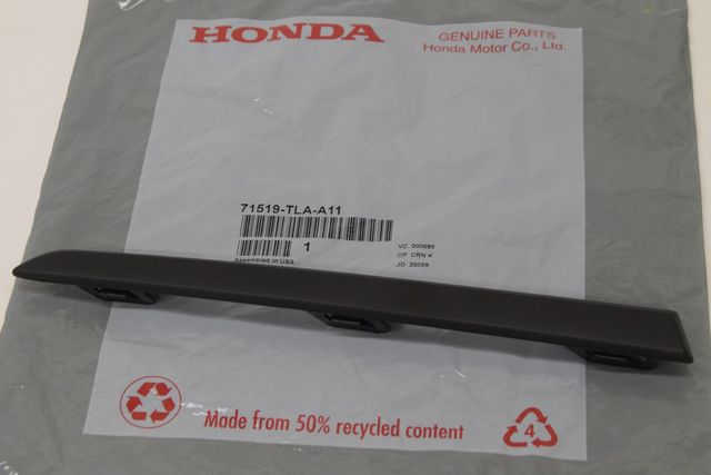 71519-TLA-A11 - 2017-2022 Honda CR-V - Molding L Rear Bumper Side | All ...