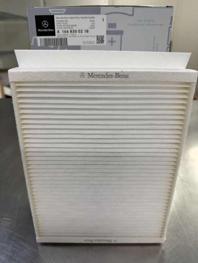 166-830-02-18 - Cabin Air Filter 2012-2025 Mercedes-Benz | Mercedes ...