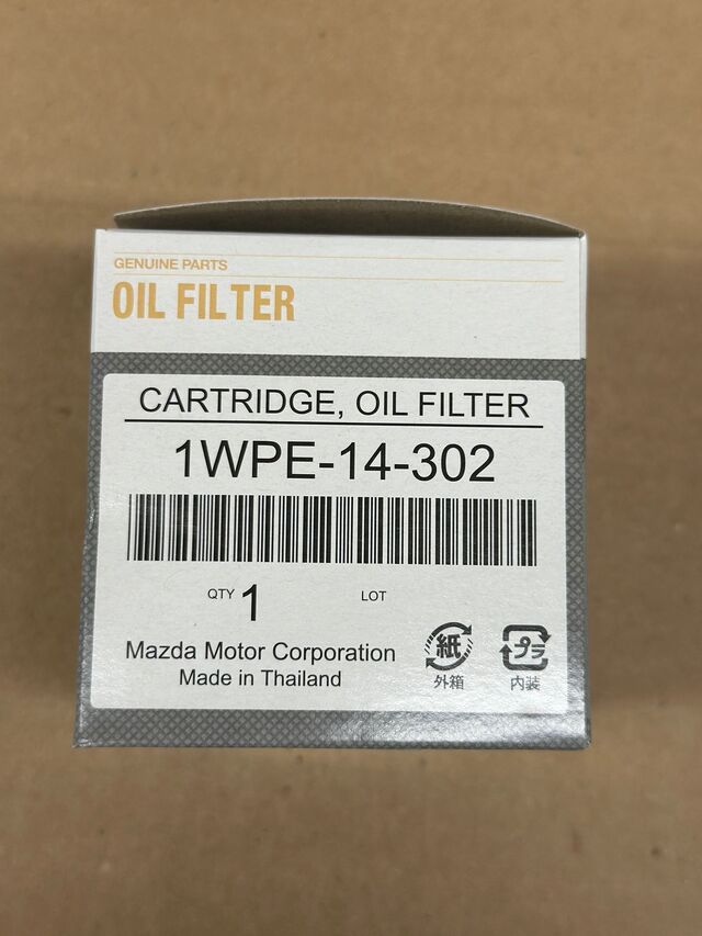 2012-2025 Mazda | New OEM Mazda Oil Filter | 1WPE-14-302 | Mazda Online ...