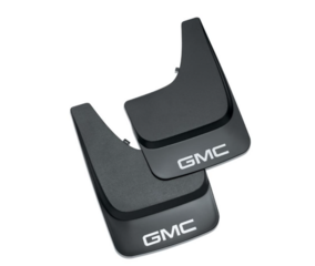 1995-2019 GMC Mud GuardS with White GMC Logo 19213394 | GM Parts Center