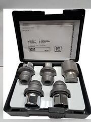 85548789 - Thatcham Wheel Lock Kit - Chrome 2007-2026 GM | GM Parts Center