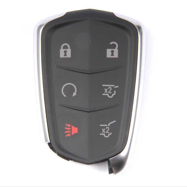 13544036 - 6-Button Keyless Entry Remote Key Fob 2015-2020 Cadillac ...