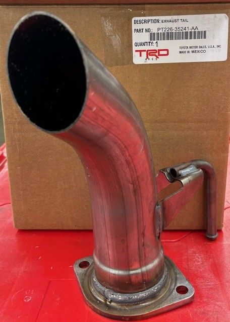 Genuine Official Toyota Trd Tacoma Exhaust Turn Down Pipe part# PT226 ...