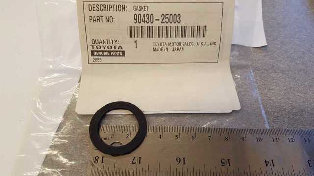 Genuine Official Toyota Gasket part# 90430-25003 for Ourisman Toyota ...