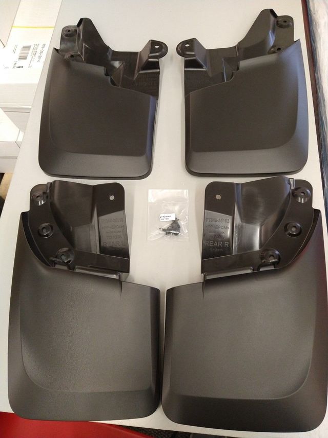 Genuine Official Toyota Toyota Tacoma Mudguard Kit with hardware (note ...