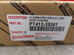Genuine Official Toyota Tacoma Illuminated Sombrero Badge part# PT413 ...