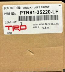 Genuine Official Toyota FOX TRD PRO Tacoma Front Strut part# PTR61 ...