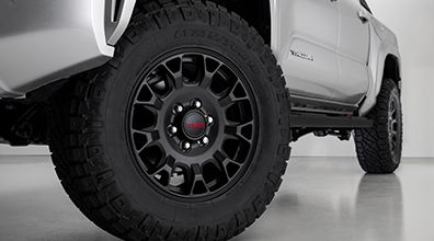Genuine Official Toyota TRD 18-In. Flat Black Alloy Wheel part# PTR56 ...