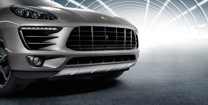 2011-2014 Porsche Cayenne Stainless-steel skid plate 958-505-833-00 ...