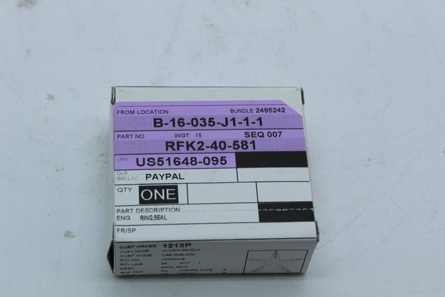 RFK2-40-581 - Muffler Gasket 2016-2025 Mazda MX-5 Miata | Mazda Parts Connect