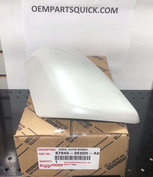 Door Mirror Cover Left Black 87945-0E902 | OEM Parts Quick