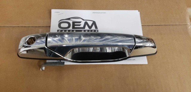 Front Driver Side Exterior Door Handle in Chrome 84053434 | OEM Parts Quick