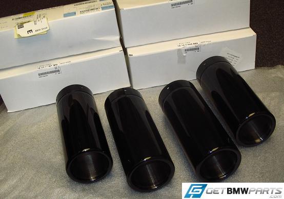 Genuine BMW 18-10-7-842-862 | E92 M3 Edition Black Chrome Exhaust Tip ...
