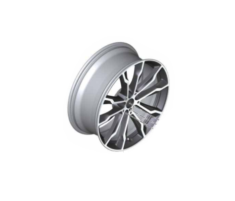Genuine BMW 36-10-8-010-268 | 20" Style 699M Orbitgrey/Bright-turned ...