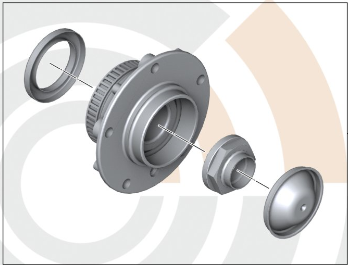 Genuine BMW 31-22-2-299-192 | Service Kit For Wheel Bearing | FREE ...