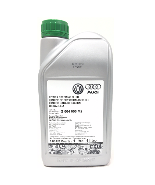 Genuine Audi G-004-000-1L-DSP | Power Steering Fluid - 1 L | FREE ...
