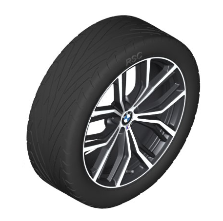 Genuine BMW 36-11-5-A47-8D2 | G01 X3 G02 X4 M Performance 21" Style ...