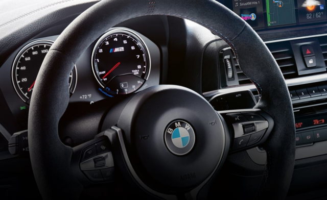 Genuine BMW 32-30-8-746-879 | F87 M2 CS Alcantara Leather Steering ...