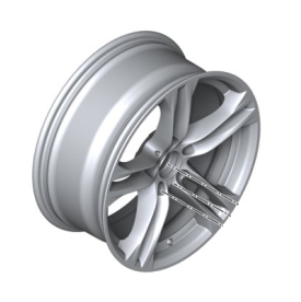 Genuine BMW 36-11-7-848-572 | 18" Style 613 M Double Spoke Light Alloy ...