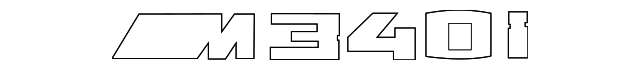 Genuine BMW 51-14-5-A84-792 | Lettering "M340i" (perlglanz) | FREE ...