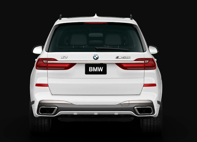 Genuine BMW PKG07MSPORTREAR | G07 X7 M Sport Rear Bumper Retrofit Kit ...