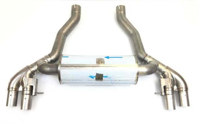 Genuine BMW 18-30-2-455-574 | F90 M5/M5 LCI M Performance Titanium ...