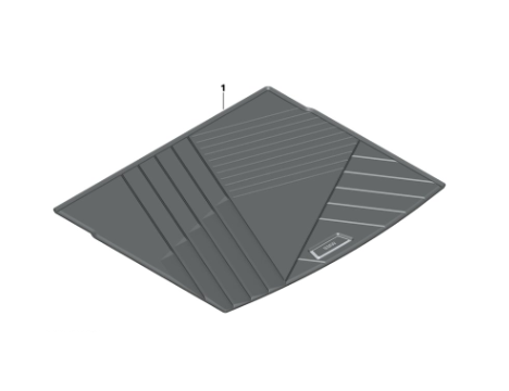 Genuine BMW 51-47-5-B3C-4F2 | G45 X3 Fitted Luggage Compartment Mat ...