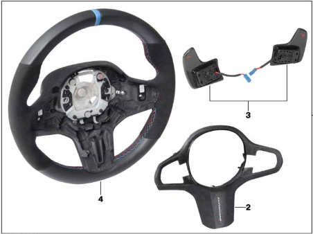 Genuine BMW 32-30-2-455-277 | F90 M5 M Performance Carbon Fiber ...