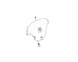 Genuine BMW 32-30-6-776-770 | Steering Wheel Airbag - Sport (Beige ...