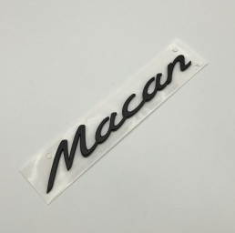 Genuine Porsche 95B-853-675-D |95B Macan (2014+) Macan Logo - Matte ...