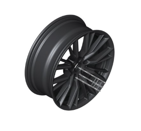 Genuine BMW 36-11-6-885-306 | 18" Style 796M Double Spoke Matte Black ...